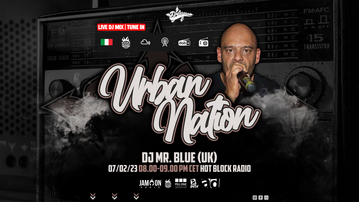 DJ-LEAGUE.NET | Urban Nation (ITA) #27 with DJ Mr. Blue (UK)