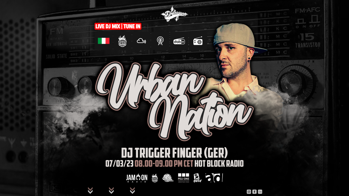 DJ-LEAGUE.NET | Urban Nation (ITA) #31 with DJ Trigger Finger (GER)