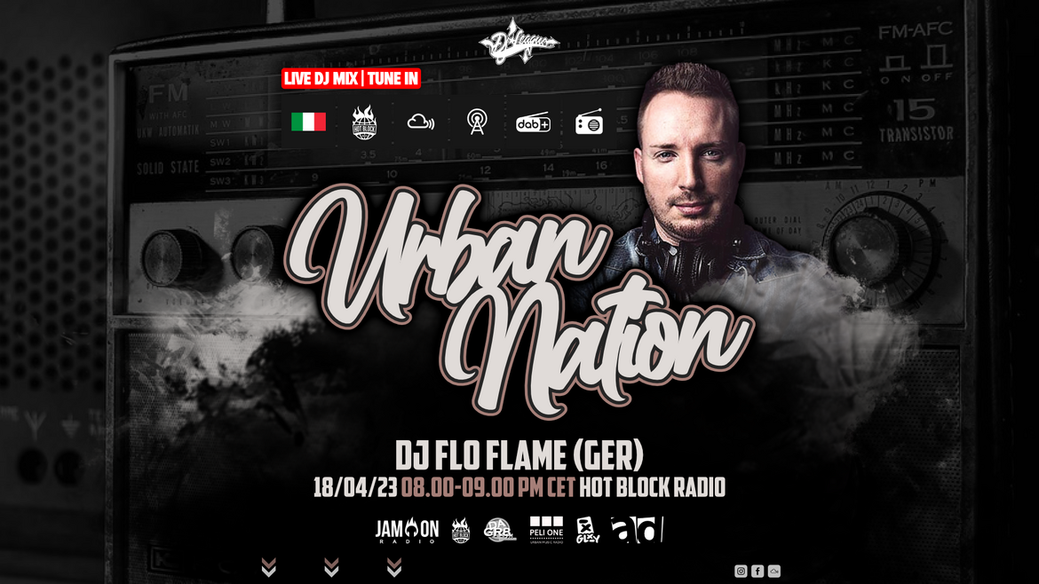 DJ-LEAGUE.NET | Urban Nation (ITA) #37 with DJ Flo Flame (GER)